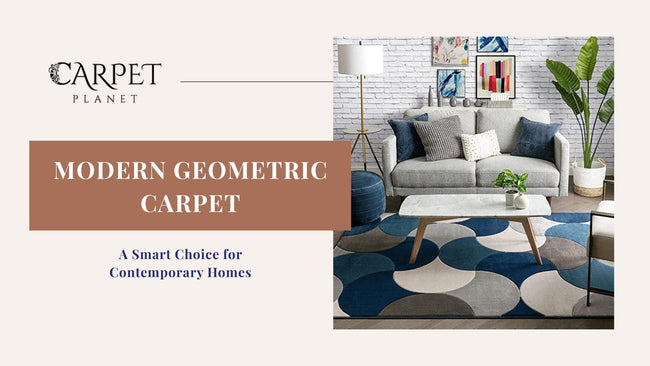 Modern Geometric Carpet for Stylish Contemporary Homes - Carpet Planet