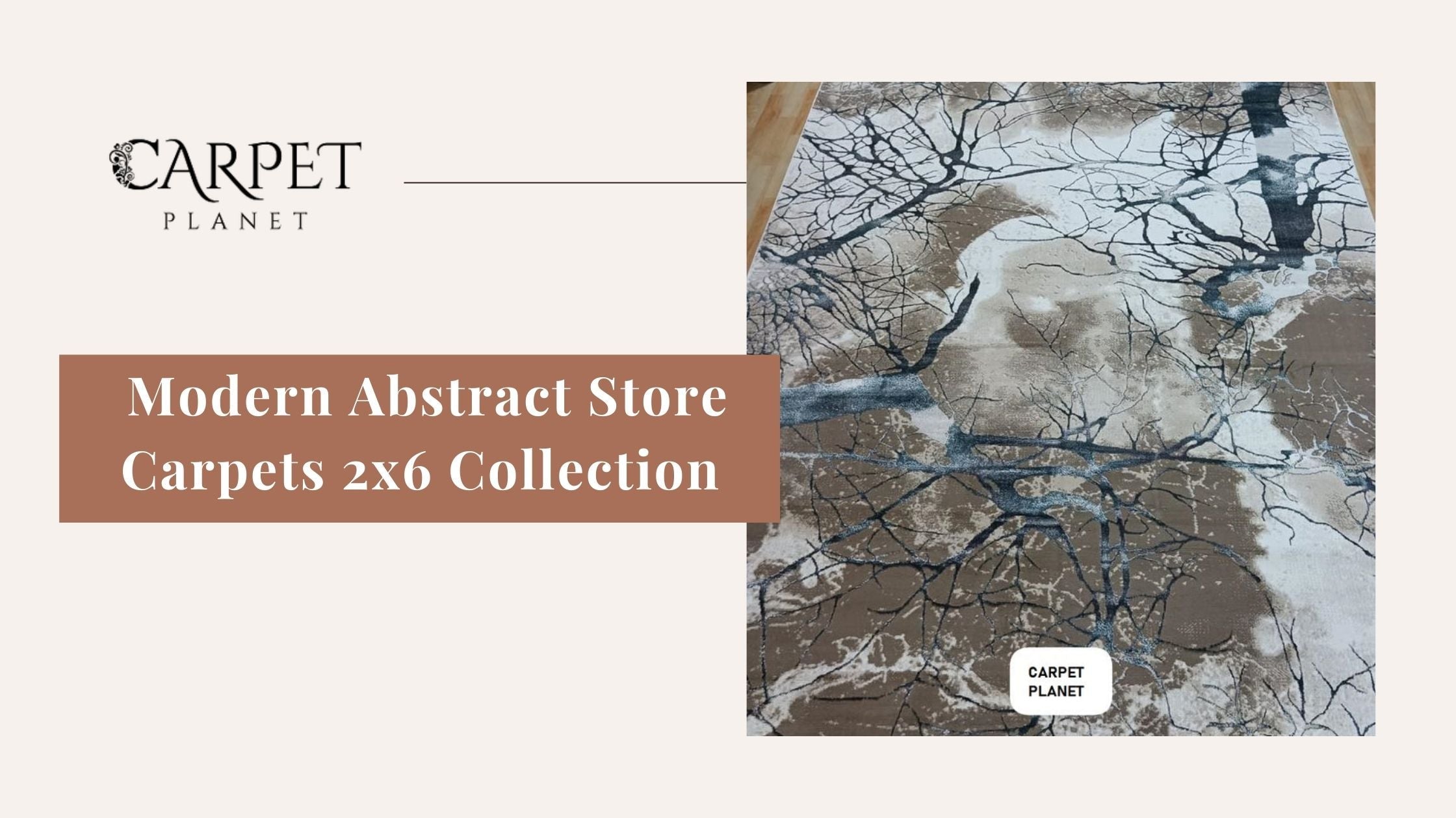 Modern Abstract Store Carpets 2x5 - Carpet Planet
