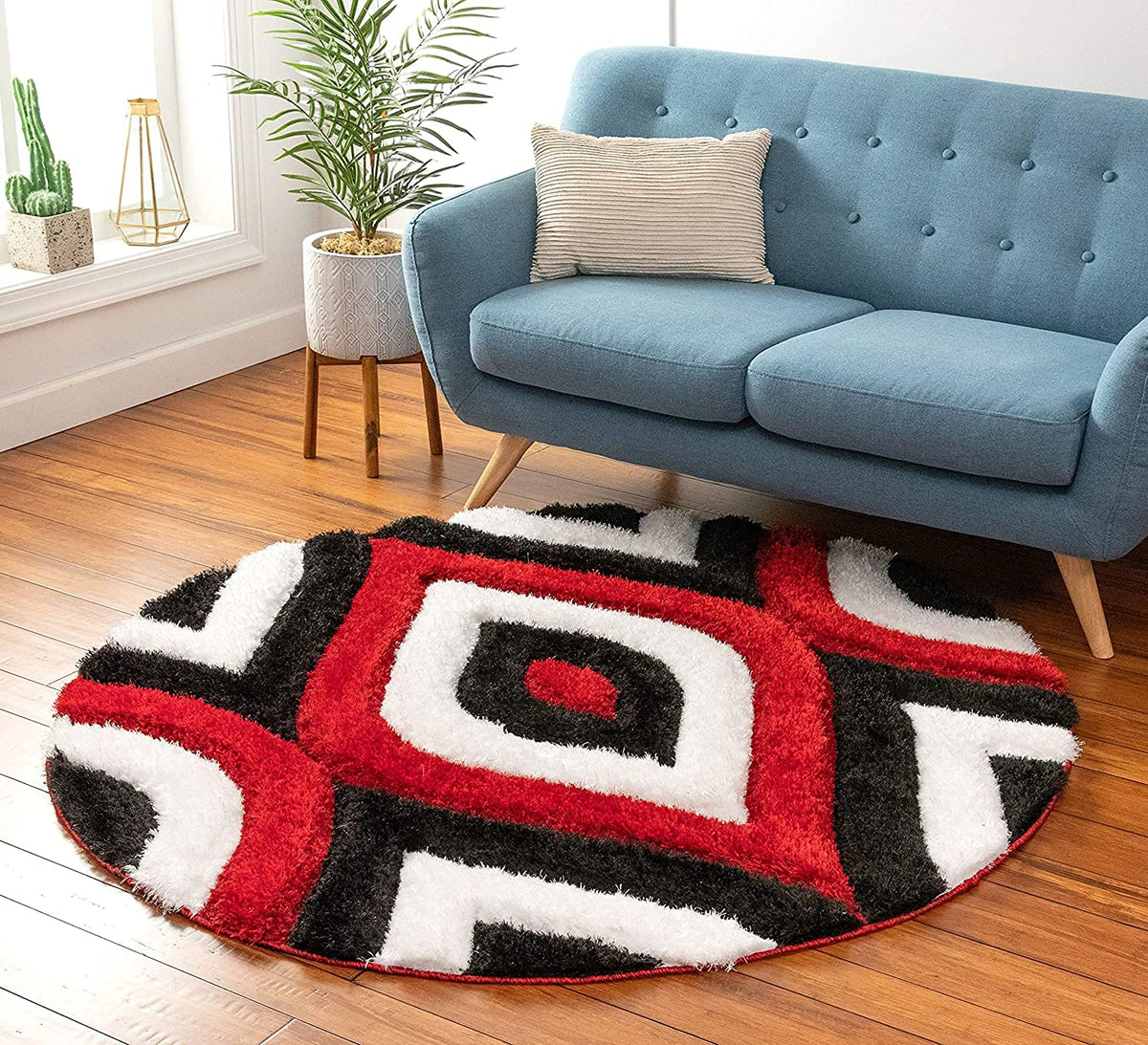 HavenHues Round-Saggy for Living Room – Carpet Planet