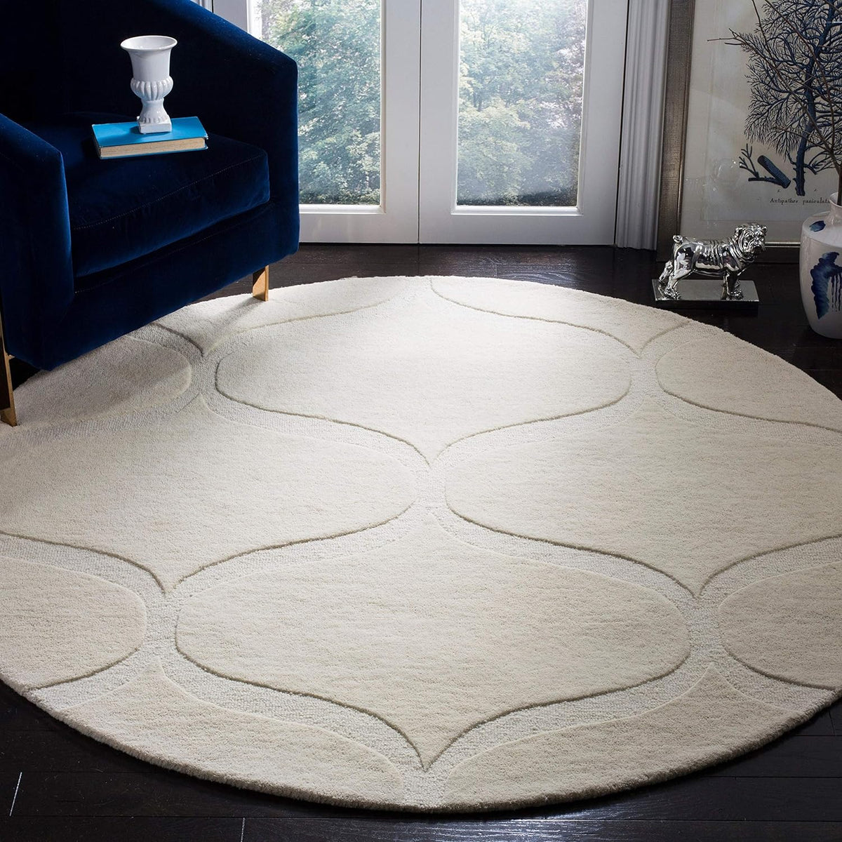 HarmonyHues Round Carpet for Living Room – Carpet Planet